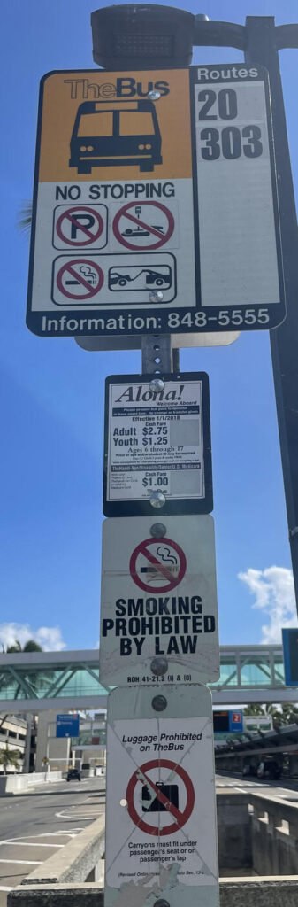 Taking TheBus from HNL – Practical Ponderings in 🏝️ 🌺🌈Paradise